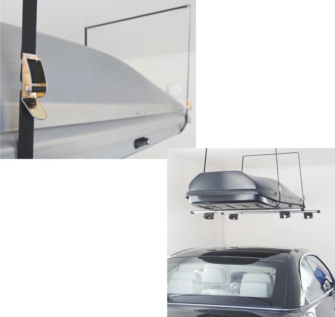 Fasty Kabelbinder und Dachboxlift